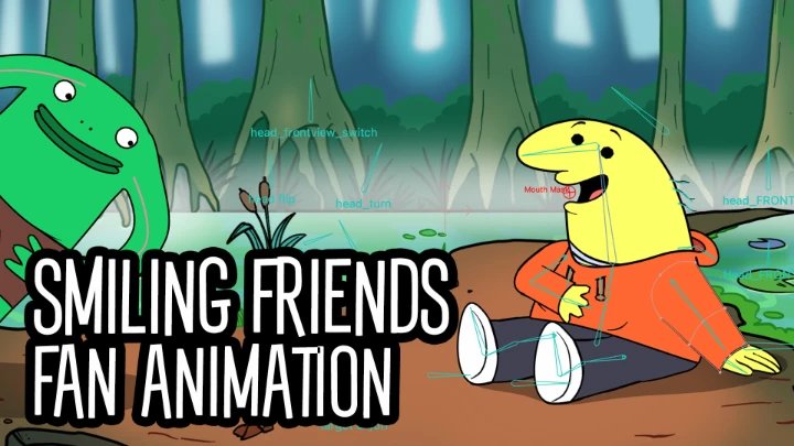 Smiling Friends Fan Animation