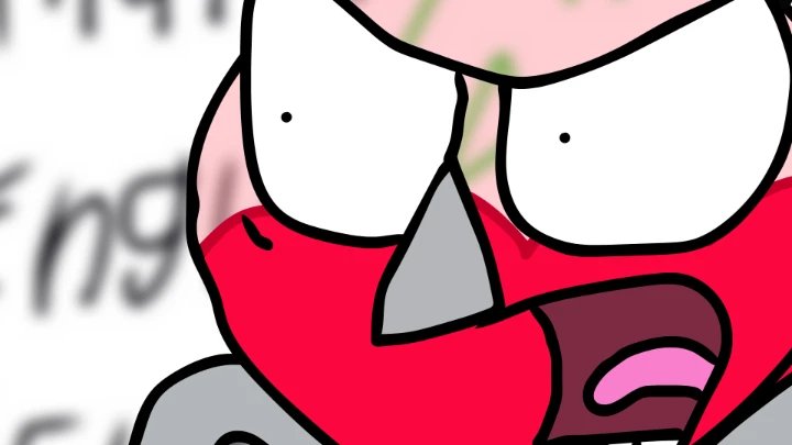 WHY IS YOUR REPORT CARD ON THE CEILING!! (Regular Show Animated Meme)