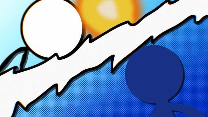 Cartoon Fight (a stickman animation)