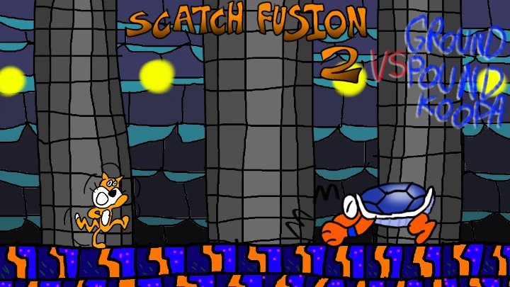 Scratch Fusion 2 Ground pound Koopa