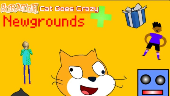 Scratch Cat Goes Crazy