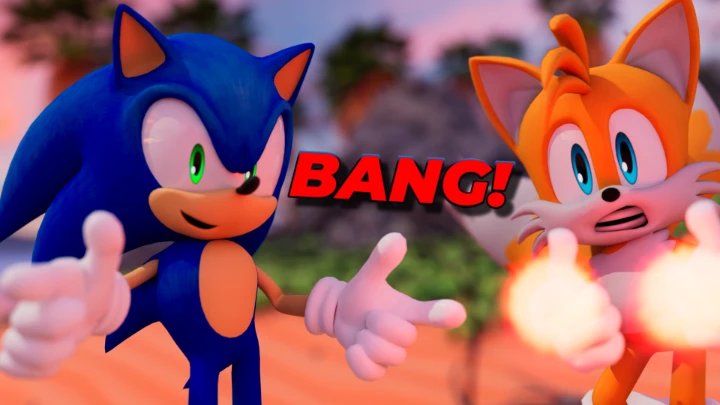FINGER GUNS | Sonic and Tails Animation