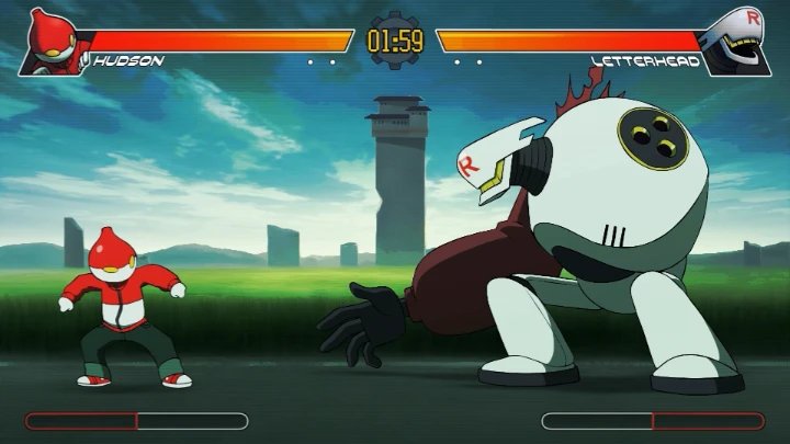 CAPSULES Fighting Game Mockup