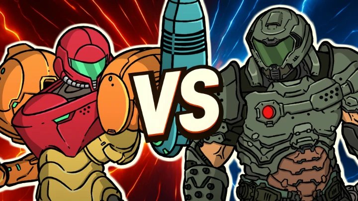 Samus VS Doom Slayer