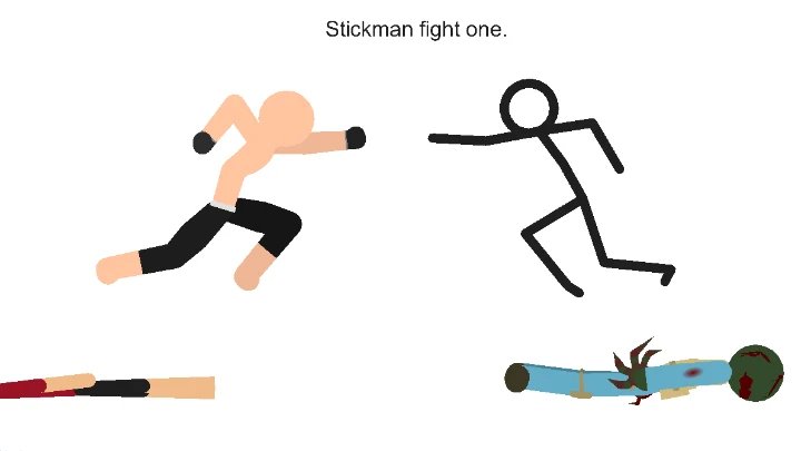 Short stick man animation.