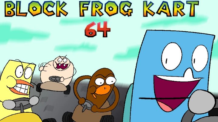 Block Frog New Adventures 84 (230) - Block Frog Kart 64