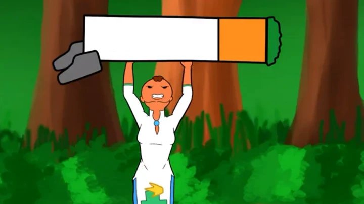 Final icon Marijuana killer good action animation