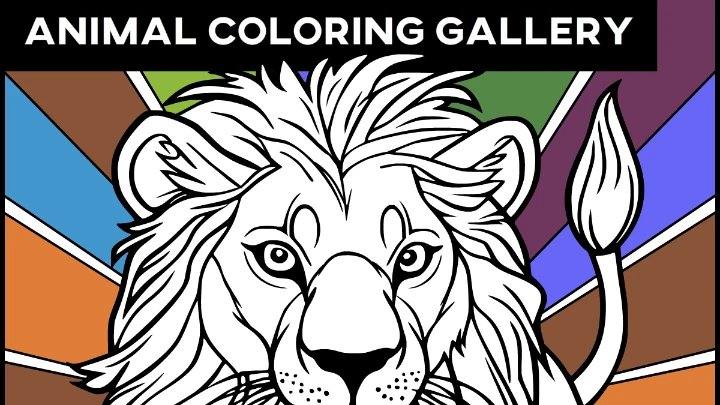 Animal Coloring Gallery. Volume 01