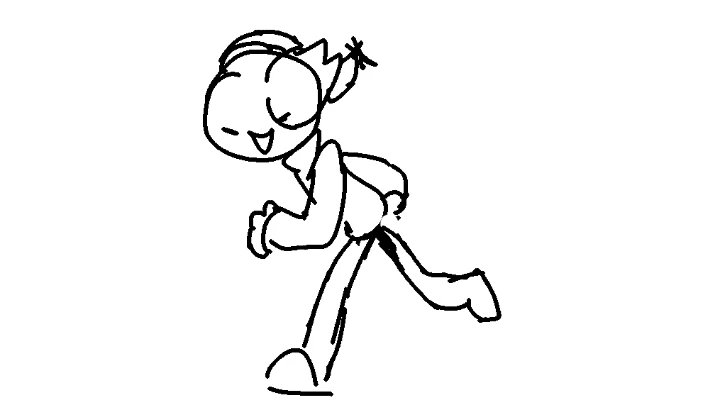 Just a running animation