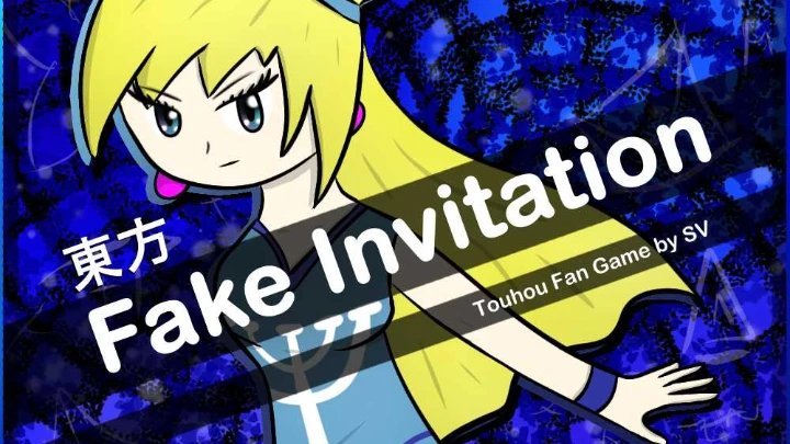 Touhou Fake Invitation