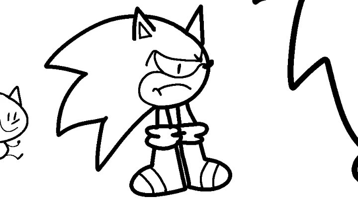 Sonic Tower Intro storyboards