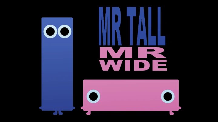 MR TALL and MR WIDE