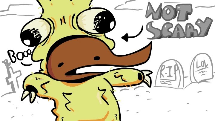 I'm scary... Right? (Loud Sound Warning)