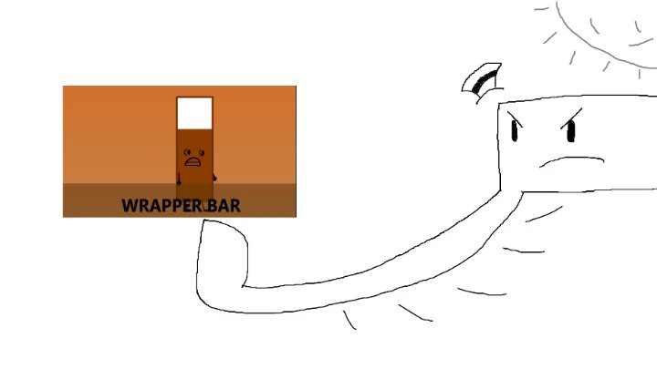 wrapper bar gets kicked