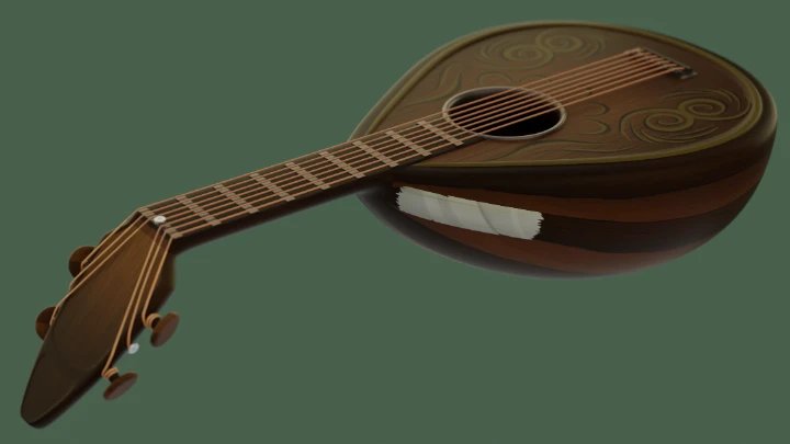Hamhock's Lute 3D