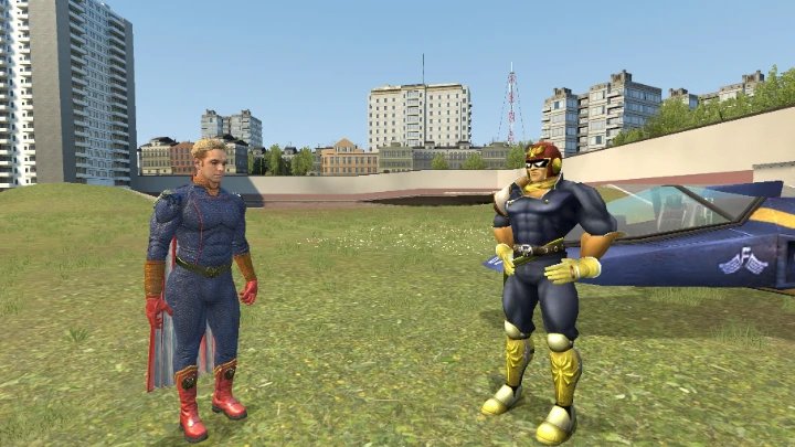 Homelander Vs Captain Falcon