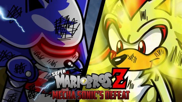 Super Mario Bros Z - Mecha Sonic's Defeat (Recreation)