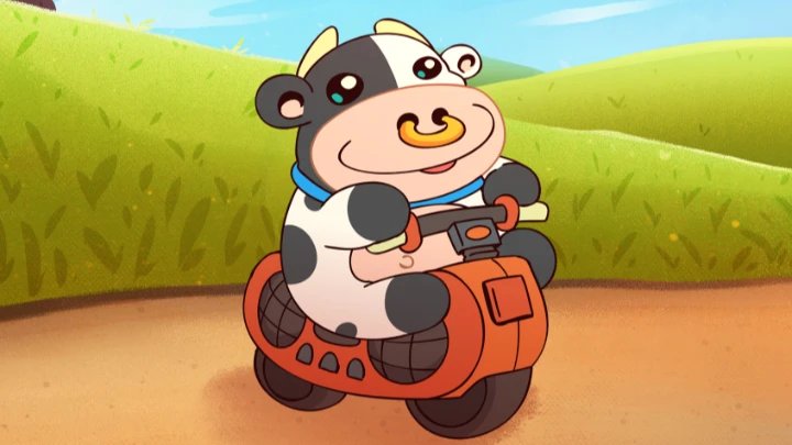 THE COW 🐮 || Mario Kart