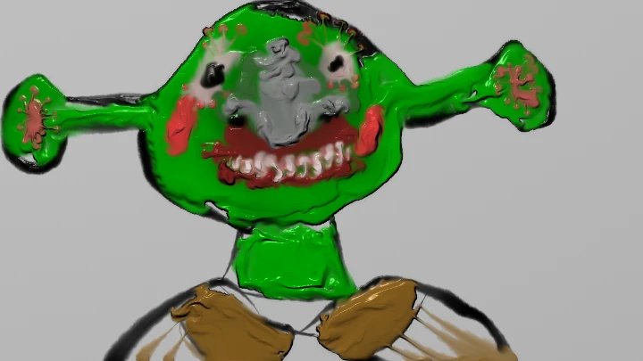 Shrek almost Dies, in SHREK 5