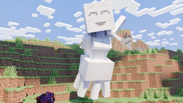Minecraft Ghast Girl!! (360)