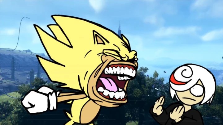 🗣️🗣️ I’M HANGING ON TO THE OTHER SIDE 🔥🔥 (Sonic Frontiers animation)