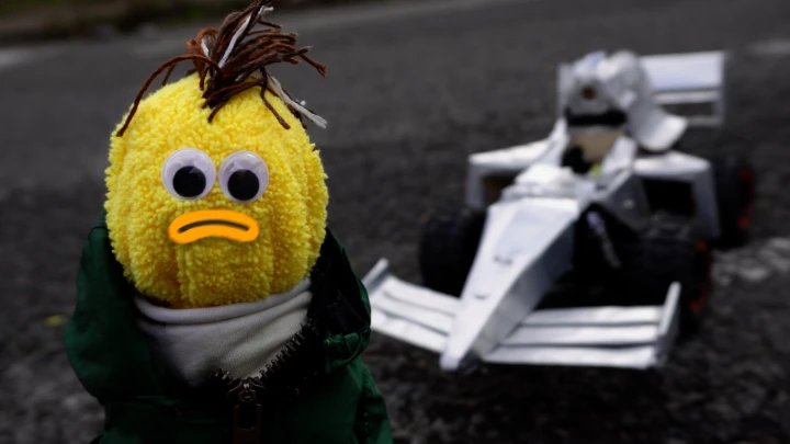 I built a homemade F1 car 🏎️ 💨