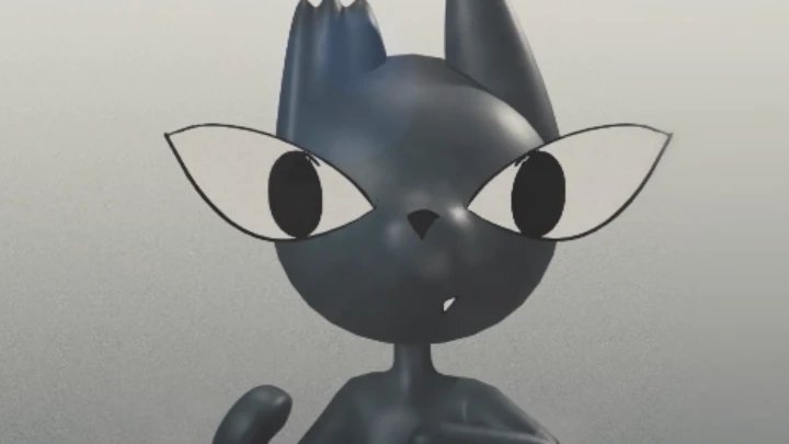 Maow catches something