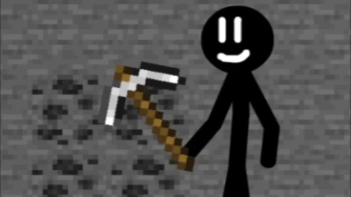 A bad day in minecraft |🥲🥲 epic stickman #animation #stickman #minecraft