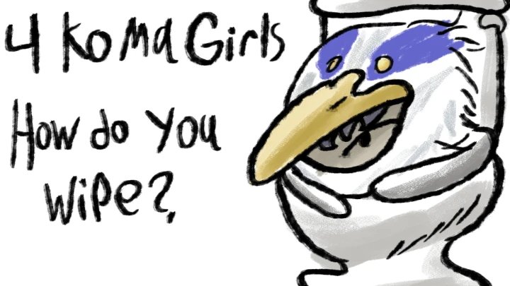 4koma Girls- how do you wipe?