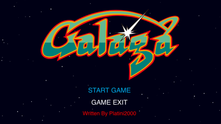 HTML5 Remake of Galaga