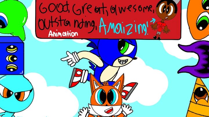 Good, Great, Awesome, Outstanding, Amaizing! Animation