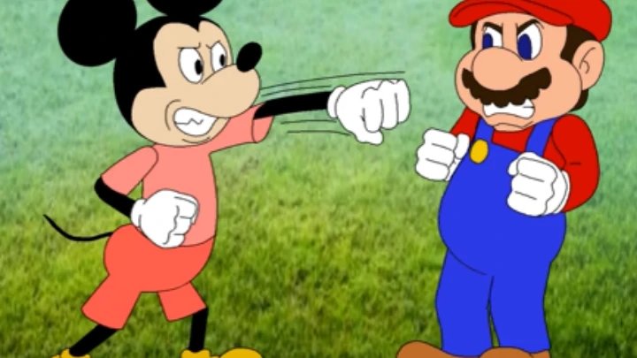 Mickey vs Mario
