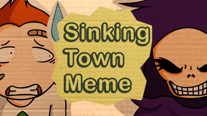 Sinking Town Meme | Running Fred Animation