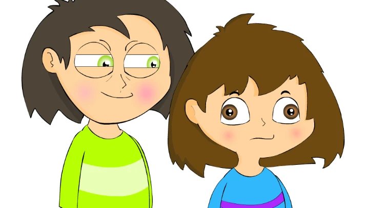 Chara And Frisk Rig Test (SOU)