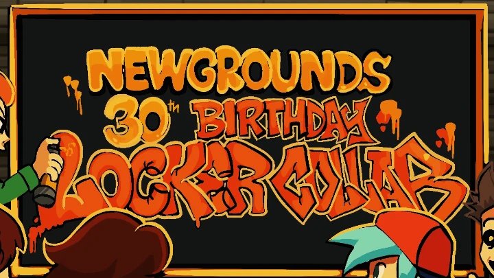 Newgrounds 30th Birthday Locker Collab