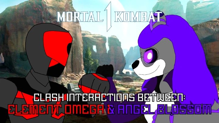 MK1 Clash Interactions (Element Omega & Angel Blossom)