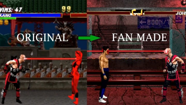 Mortal Kombat 3 Kano Laser Eye Fatality Remastered