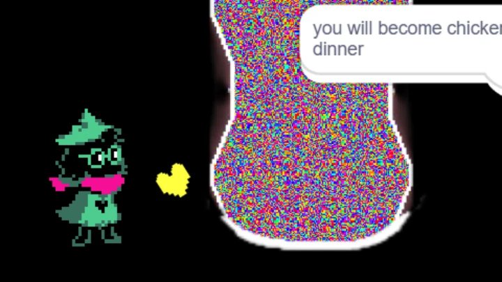 Ralsei vs.... Huh?