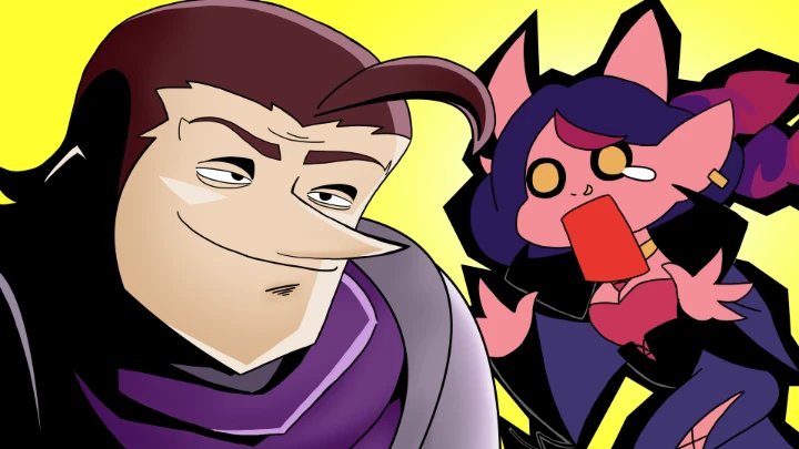 Melehan hits Loretta with his Horse