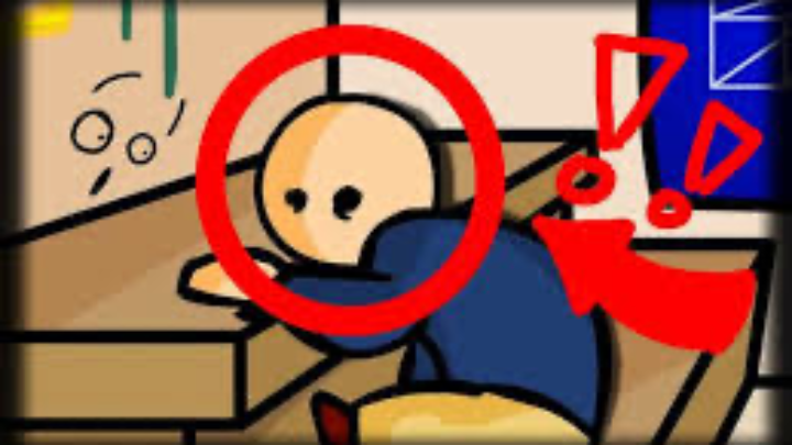 GREG WAKES UP??? - Riddle School animation