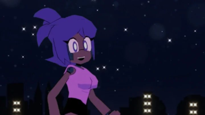 Onnie on a midnight stroll..