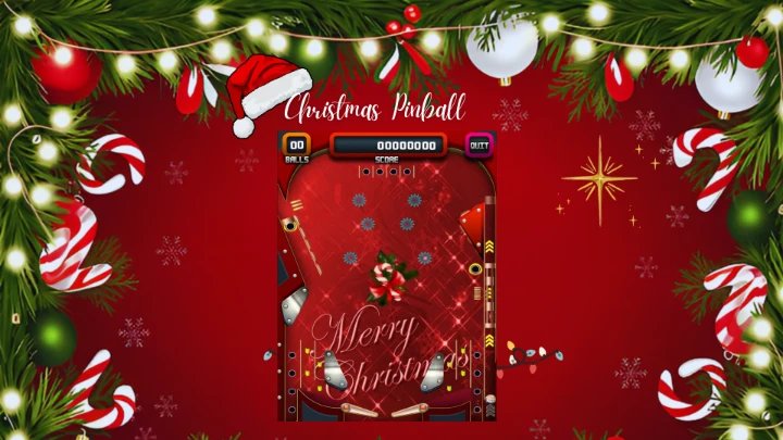 Christmas Pinball arcade game