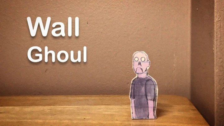Wall Ghoul Paper Cutout Stop Motion (2022) HD