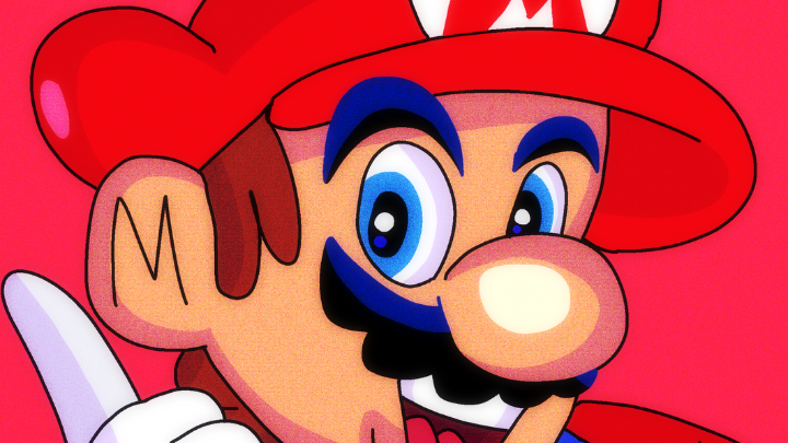 Mario 40th anniversary animation