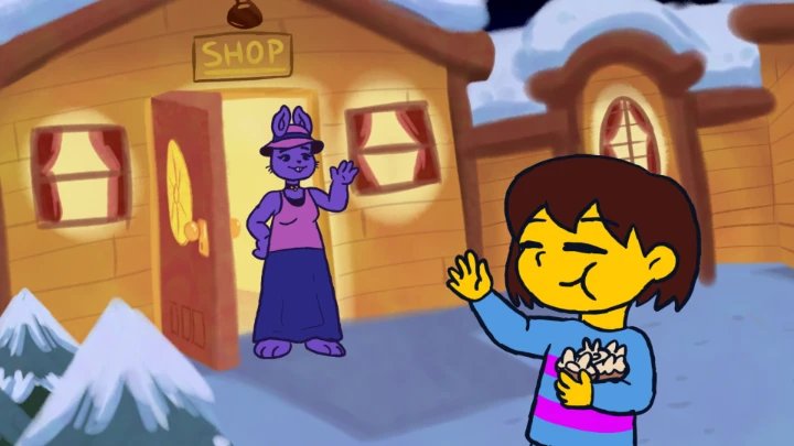 "Shop" - an Undertale fan animation
